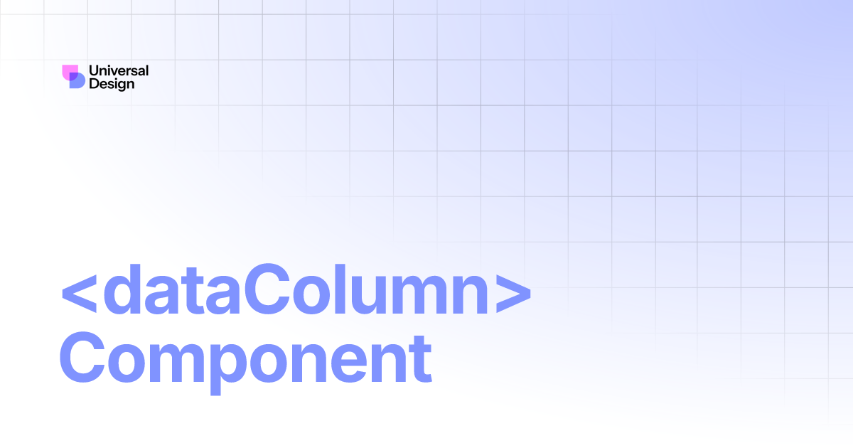 Component | Universal Design