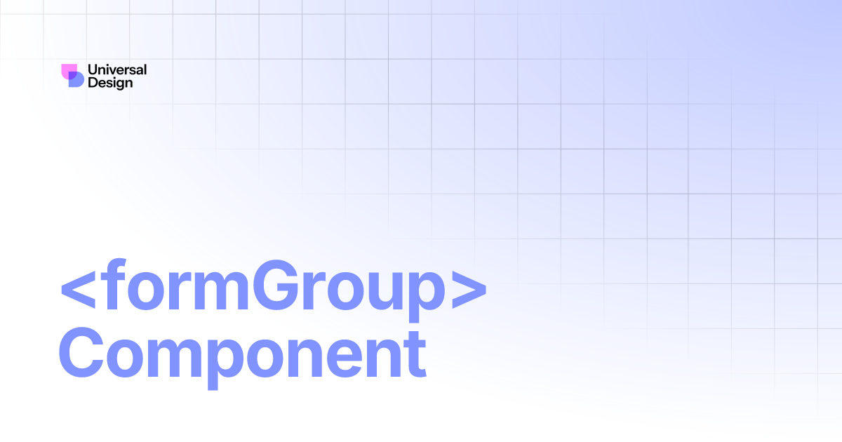 Component | Universal Design